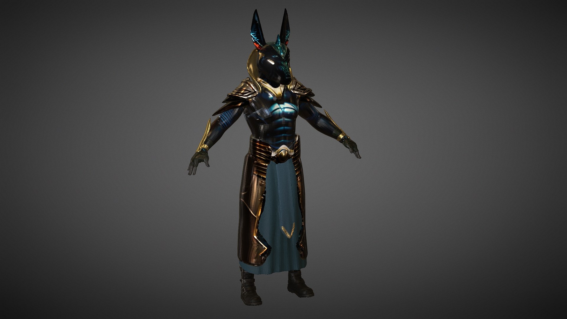 3D Anubis model - TurboSquid 2049160