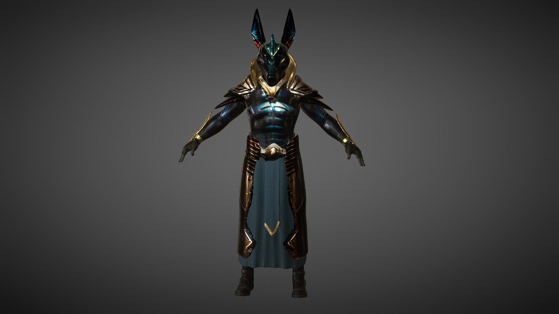 3D Anubis model - TurboSquid 2049160