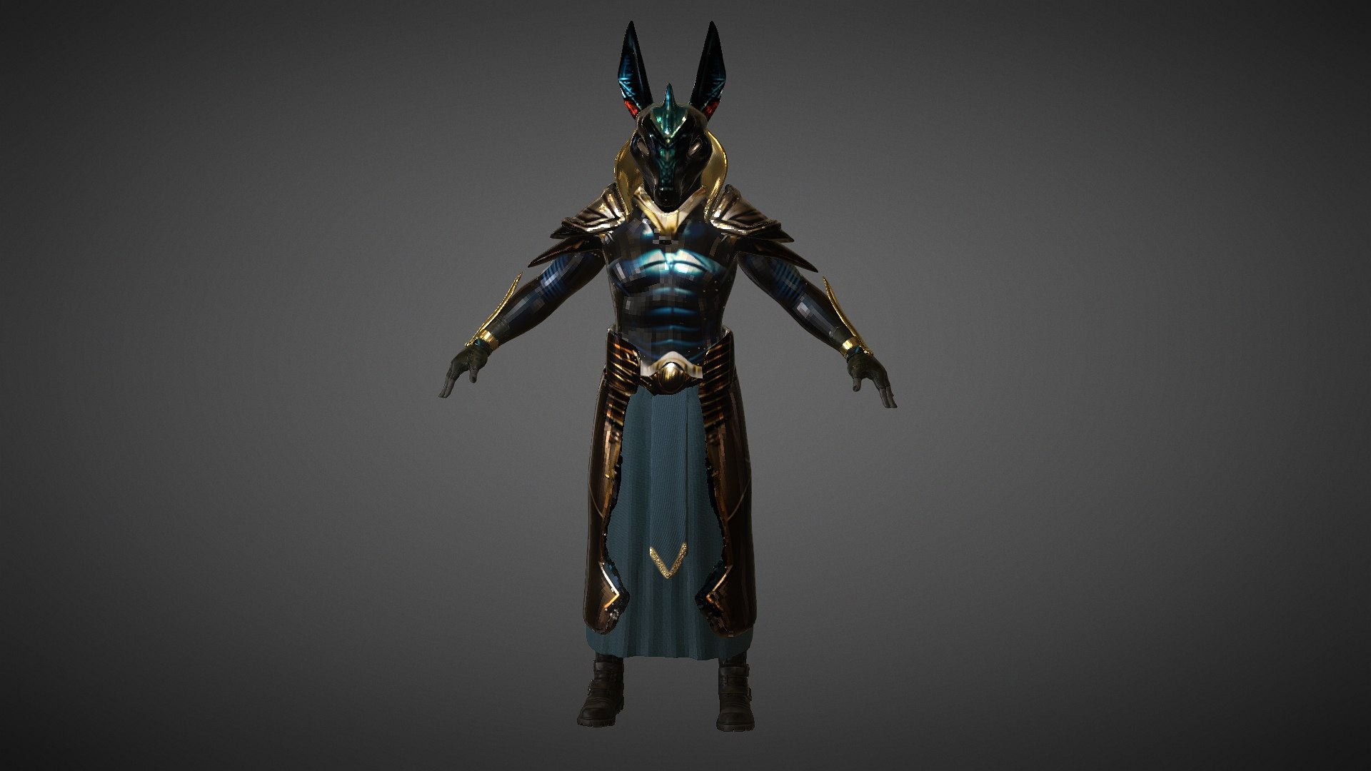 3D Anubis model - TurboSquid 2049160