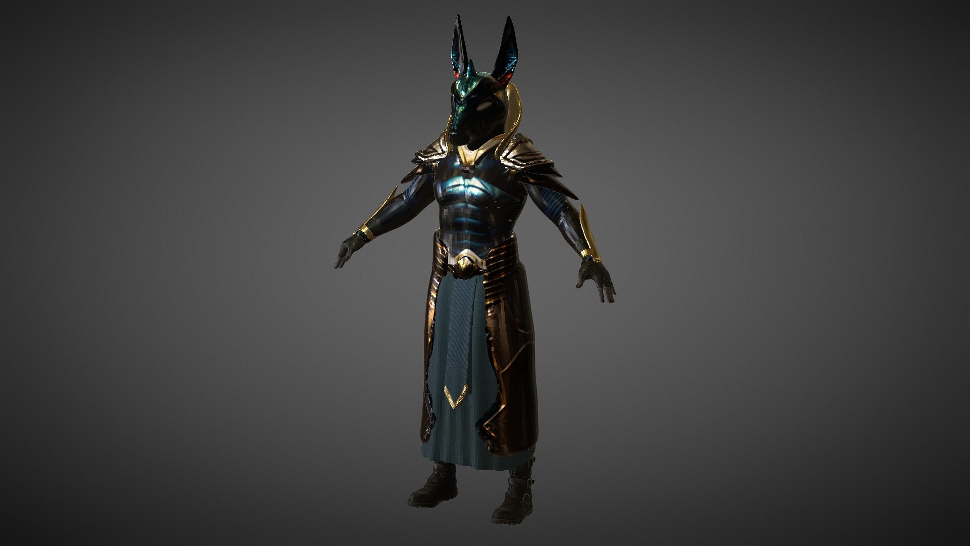 3D Anubis model - TurboSquid 2049160
