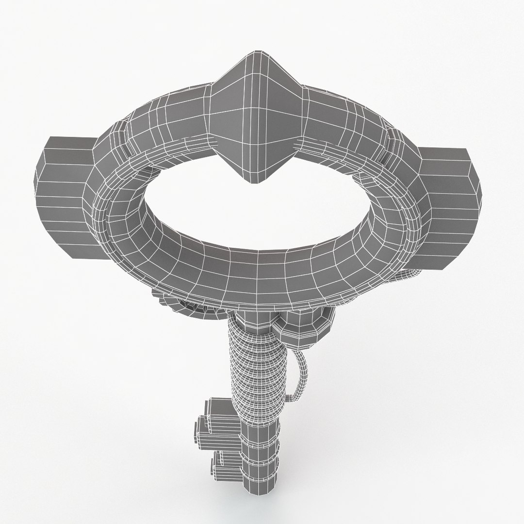 3d Model Key Steampunk