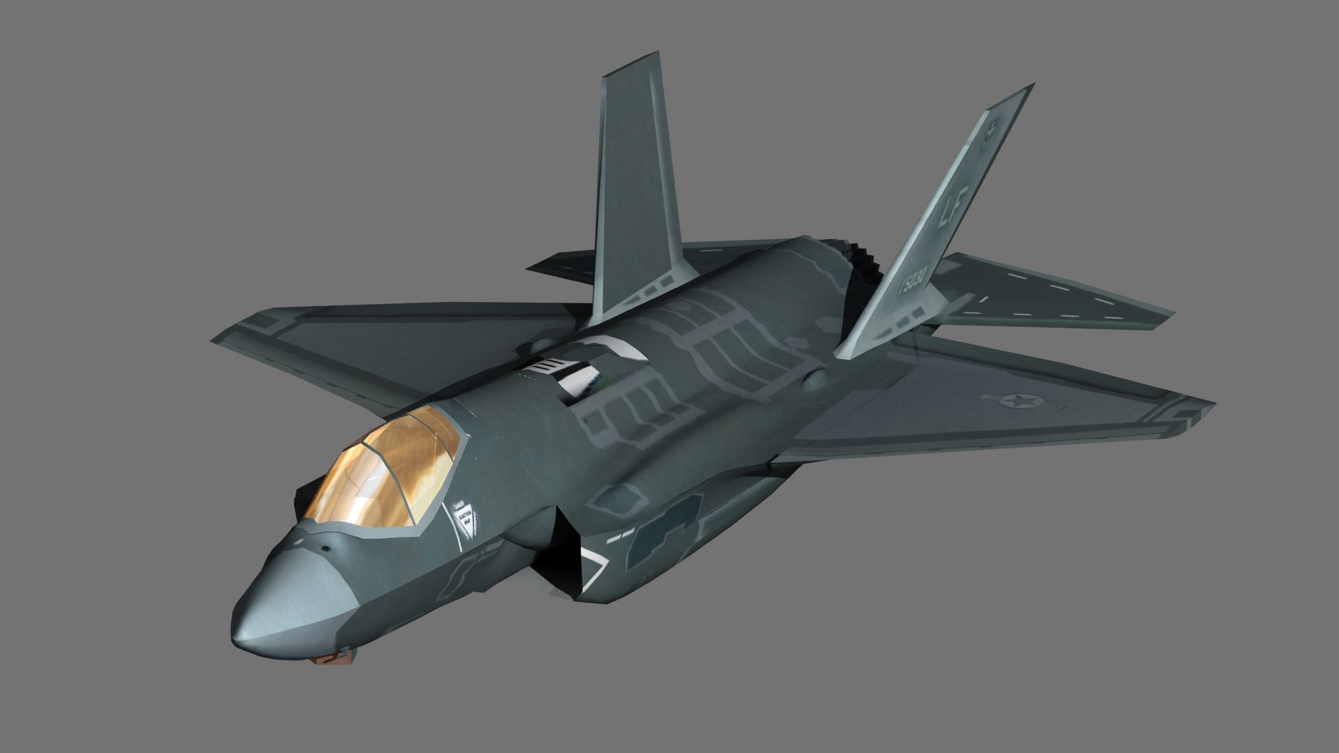 3D Raptor Stealth Aircraft - TurboSquid 1314091