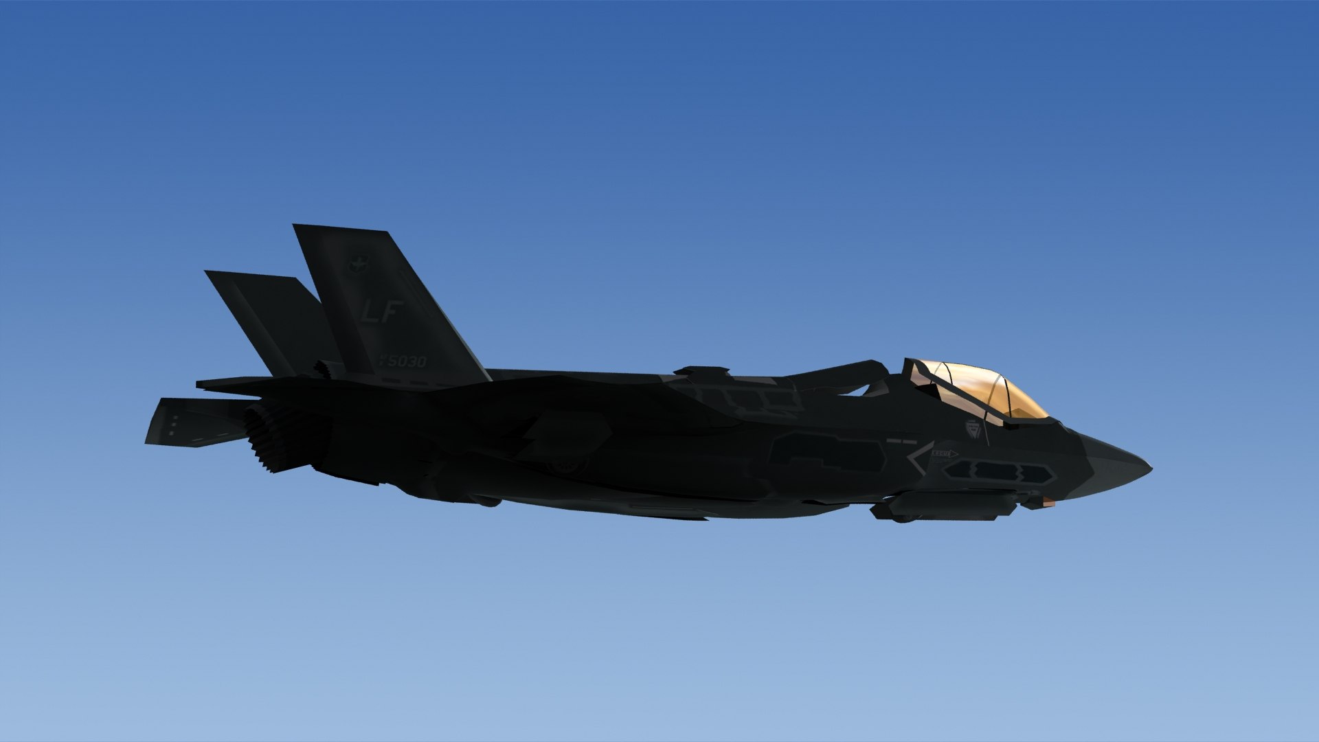 3D Raptor Stealth Aircraft - TurboSquid 1314091