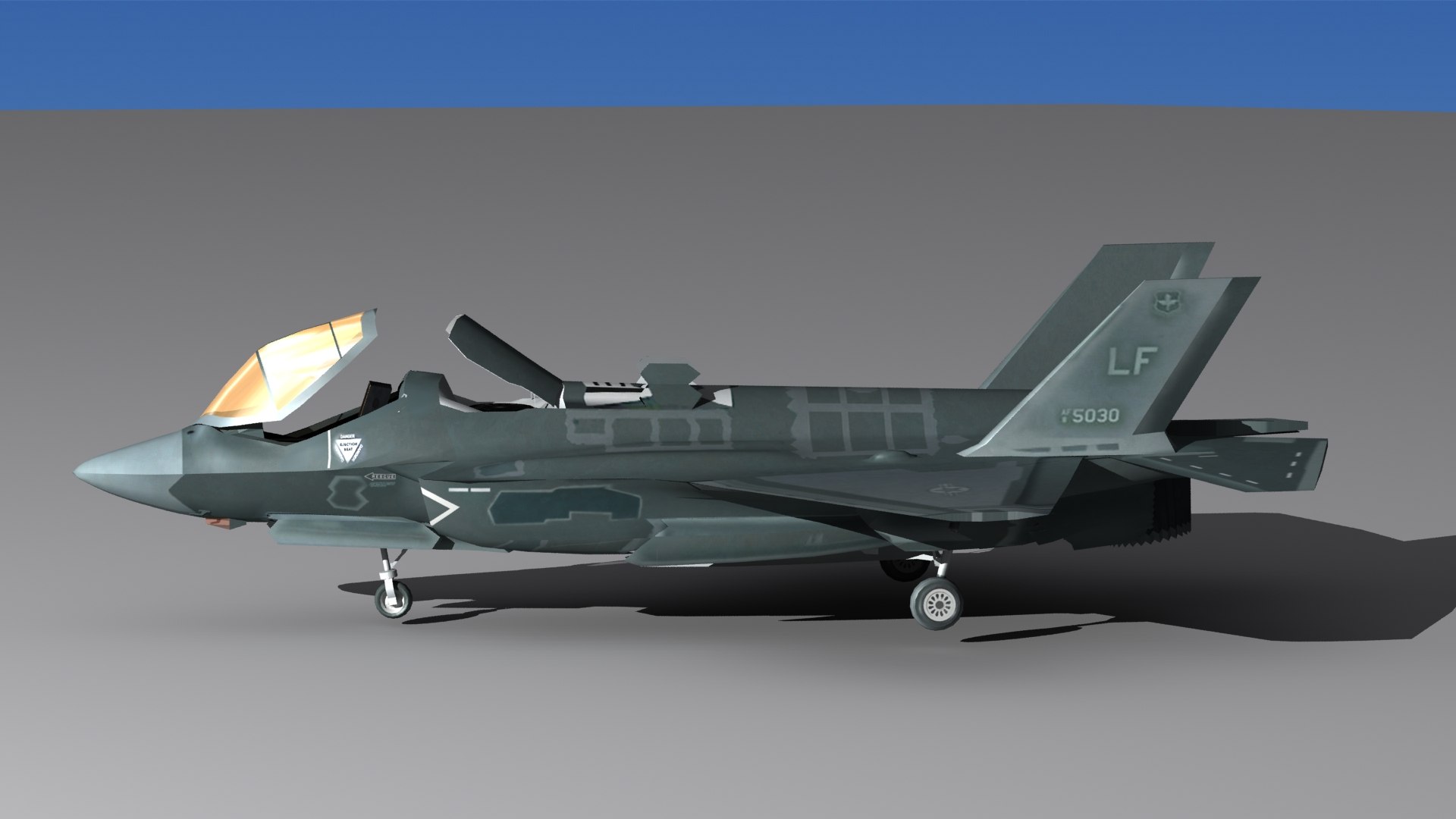 3D Raptor Stealth Aircraft - TurboSquid 1314091