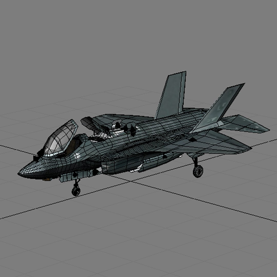 3D Raptor Stealth Aircraft - TurboSquid 1314091