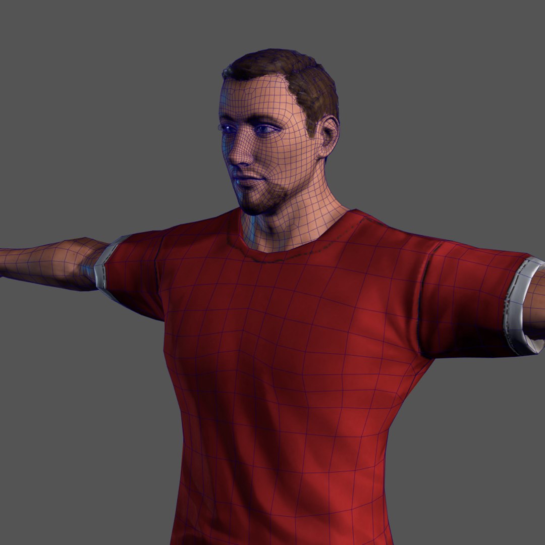 Character Rigged Man 3D - TurboSquid 1561093