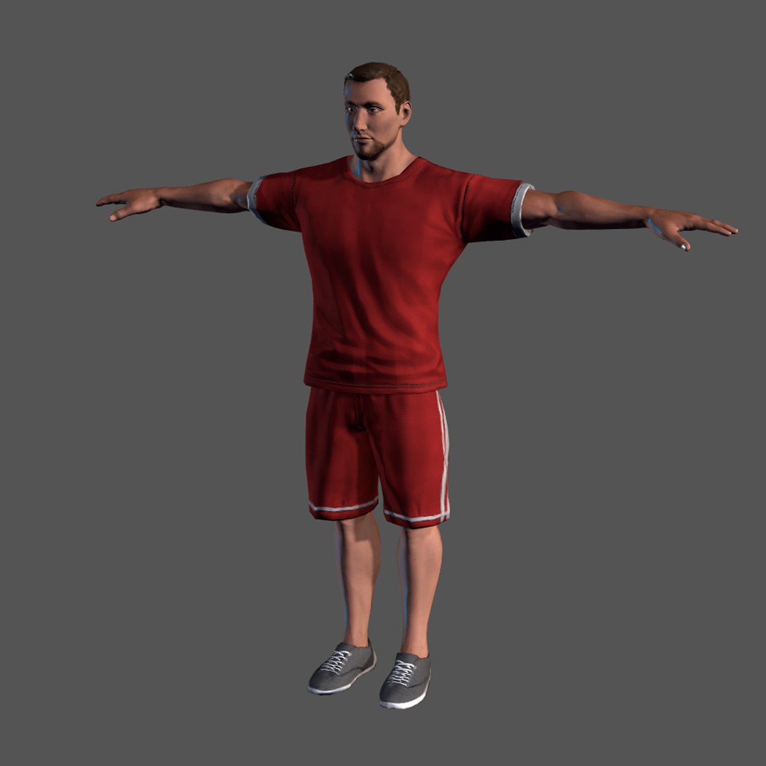 Character Rigged Man 3D - TurboSquid 1561093