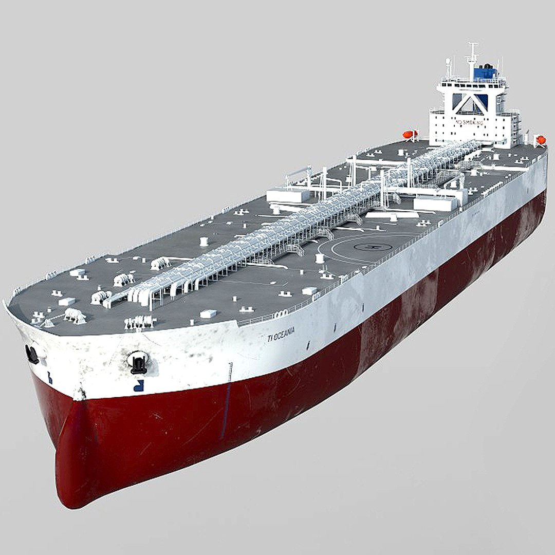 3D Model Tanker Oil Ship - TurboSquid 1440192