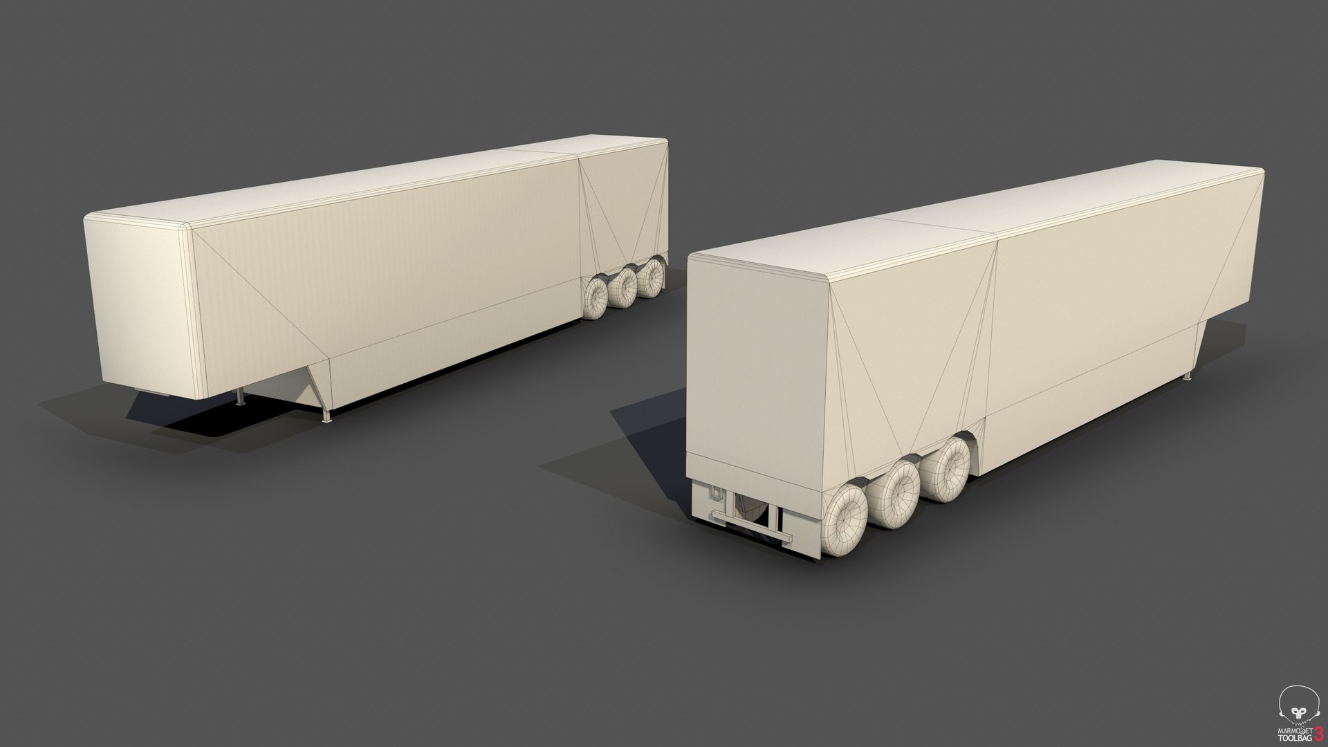 Livestock Trailer 53ft 3D Model - TurboSquid 1487121