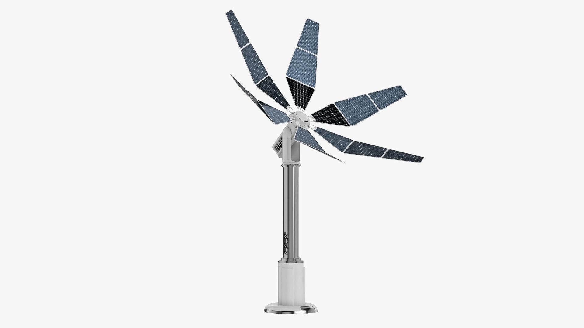 3D Solar Tower Model - TurboSquid 2322417
