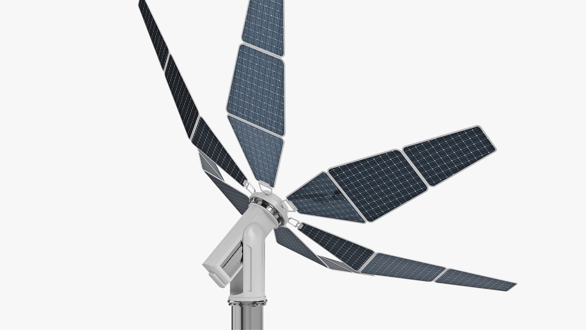 3D Solar Tower Model - TurboSquid 2322417