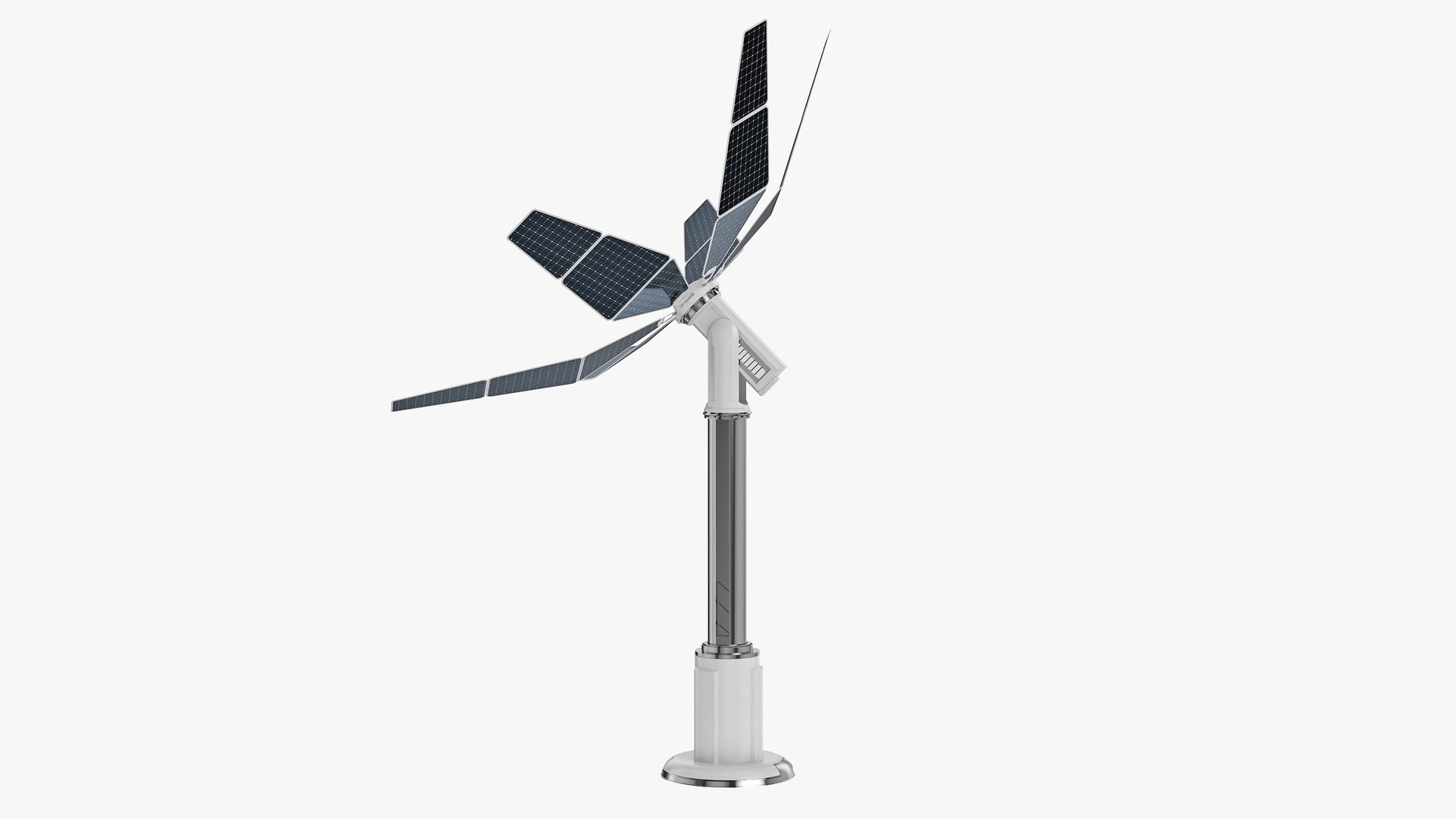 3D Solar Tower Model - TurboSquid 2322417