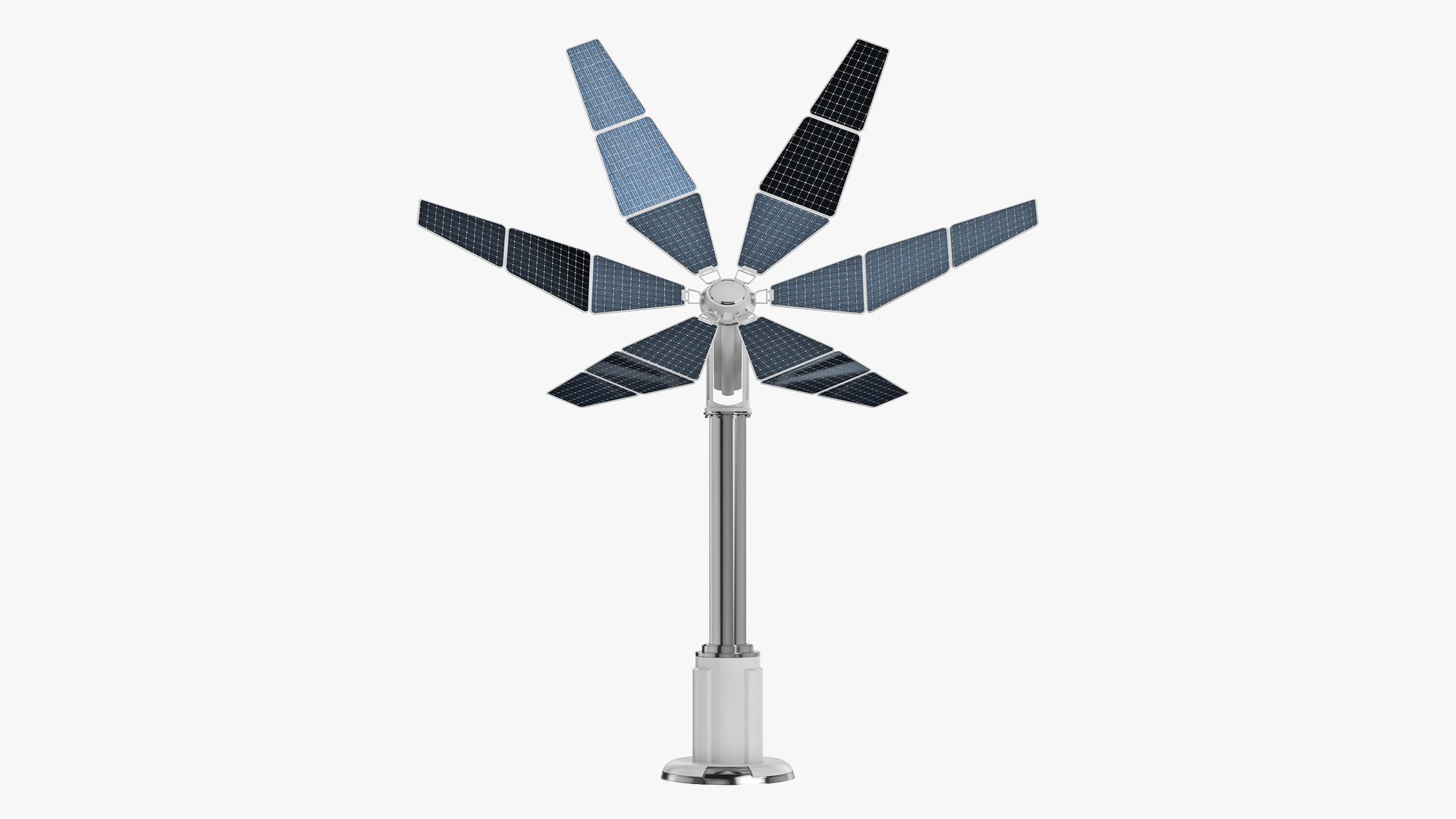 3D Solar Tower Model - TurboSquid 2322417