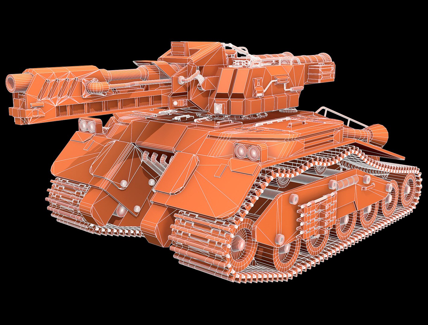 3D Tank Concept3Desert - TurboSquid 2312793