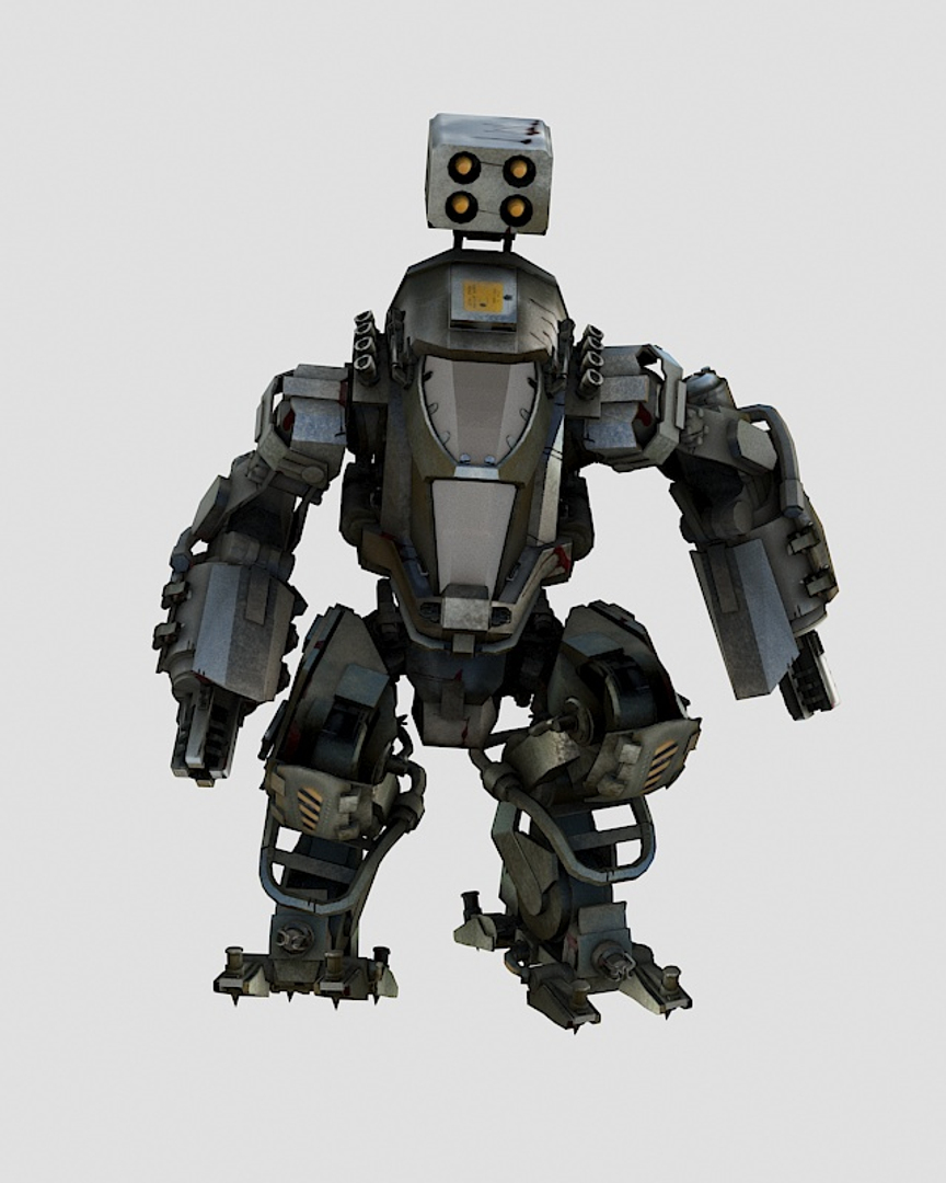Avenger Robot 3D Model - TurboSquid 2033460