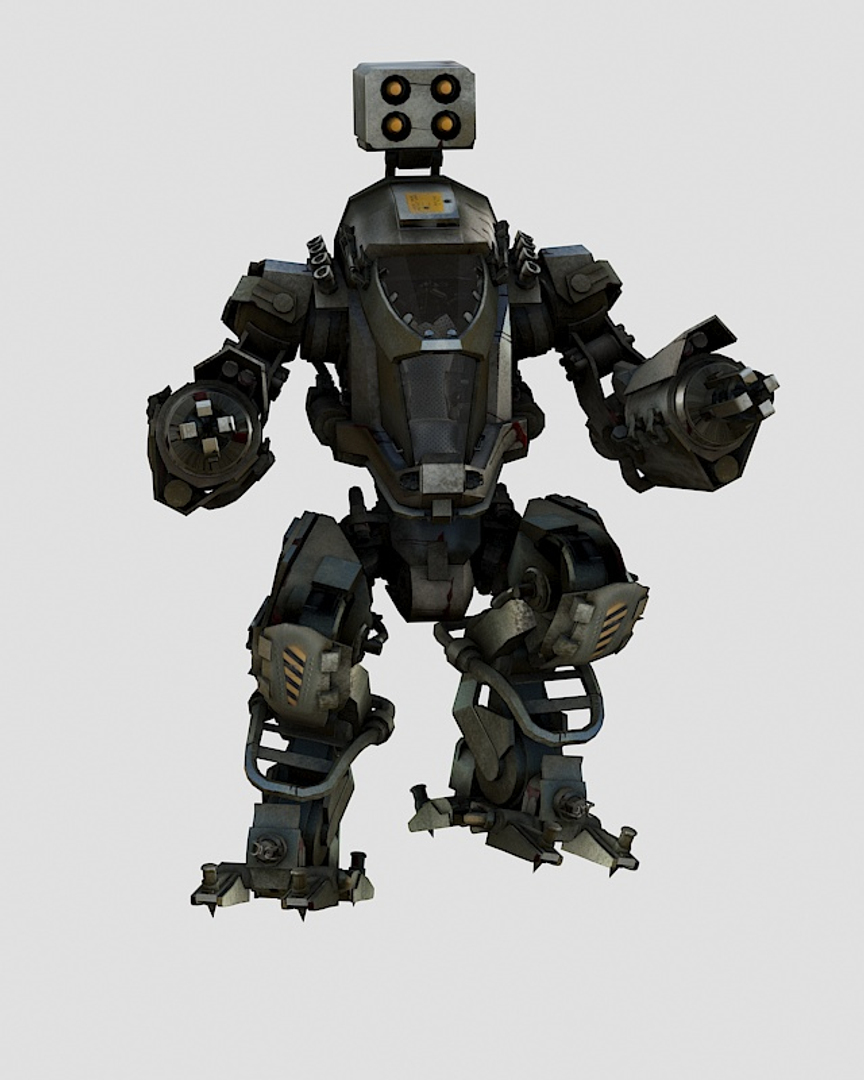 Avenger Robot 3D Model - TurboSquid 2033460
