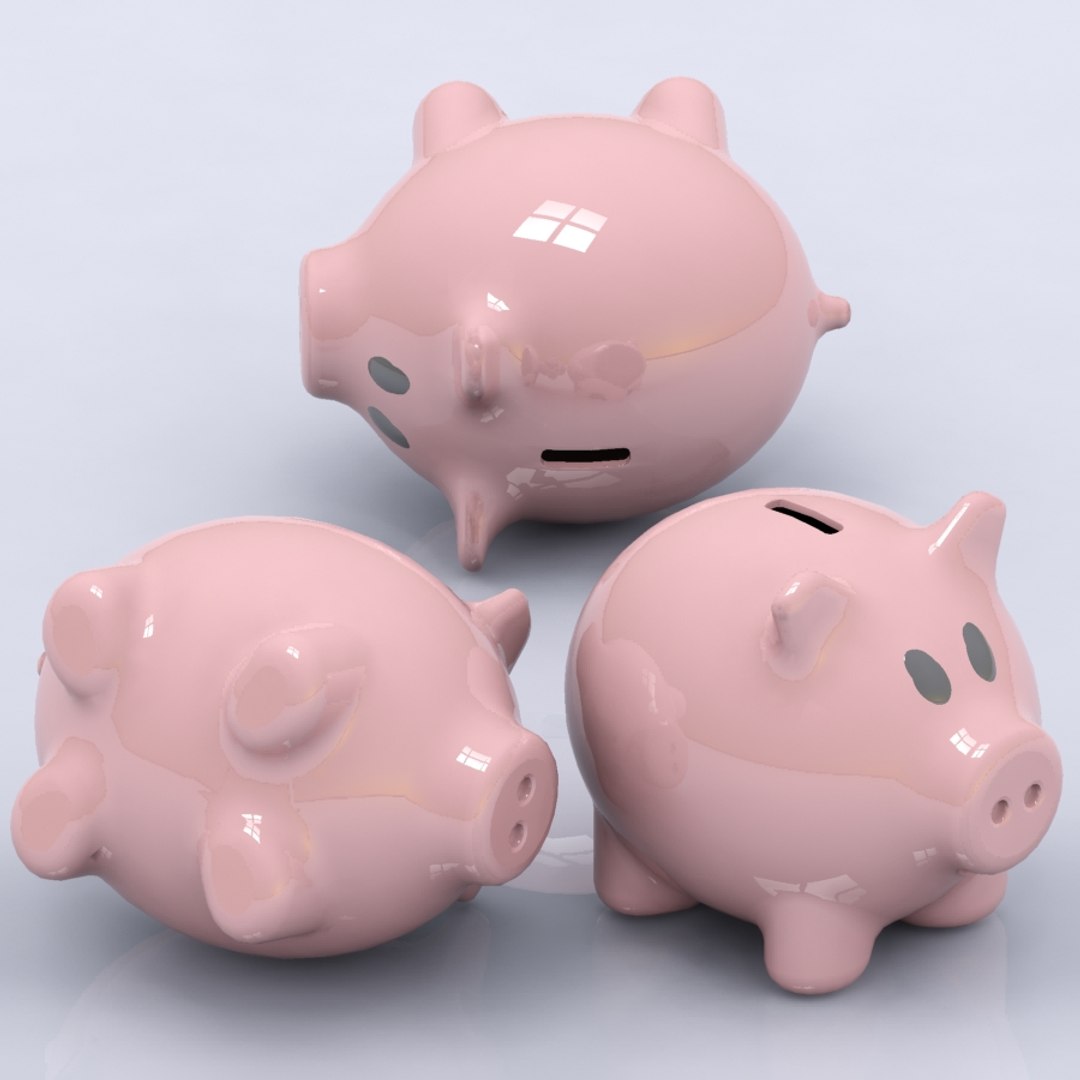 piggy bank 3d 3ds