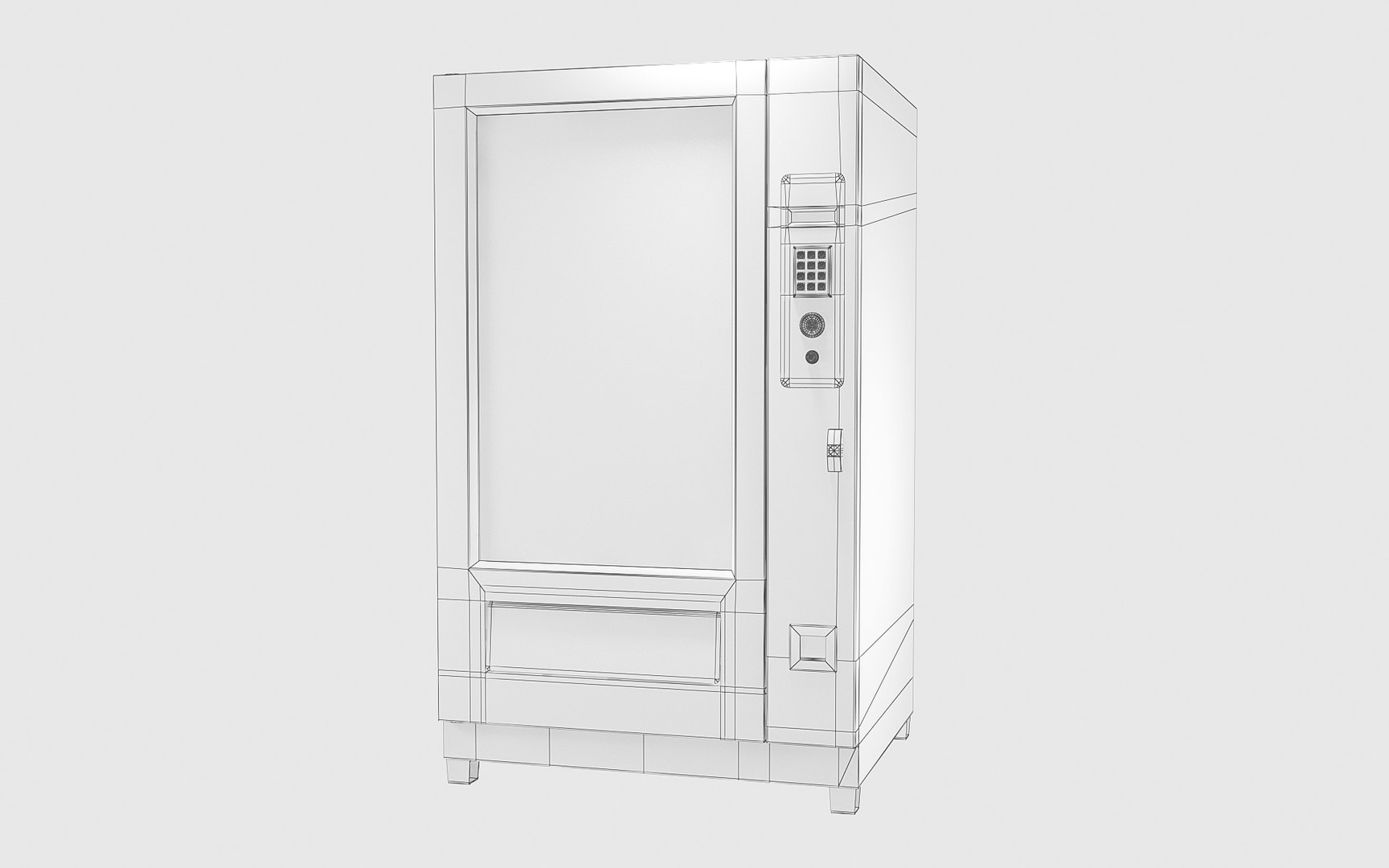 Vending Machine 3D Model - TurboSquid 1637842