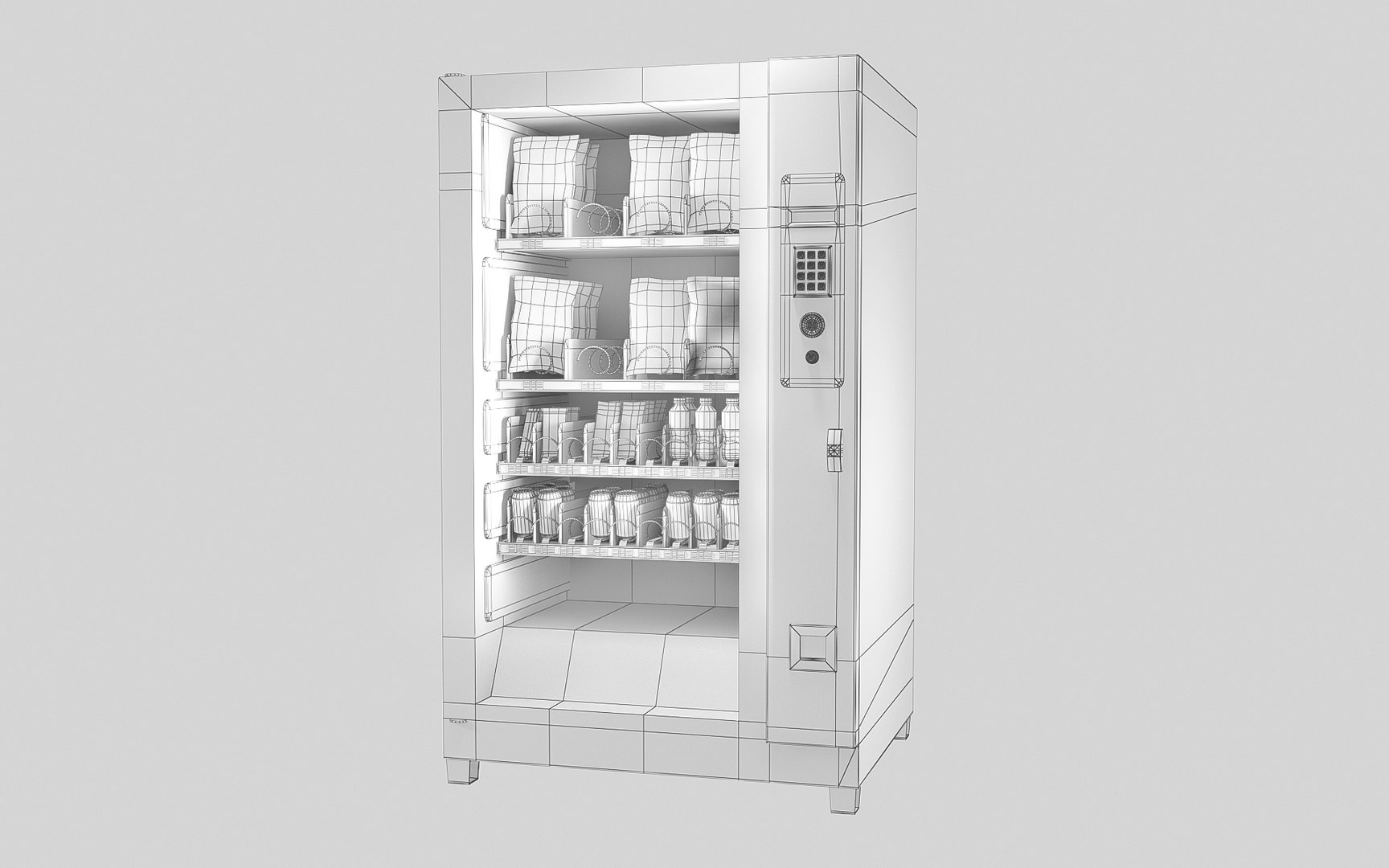 Vending Machine 3D Model - TurboSquid 1637842