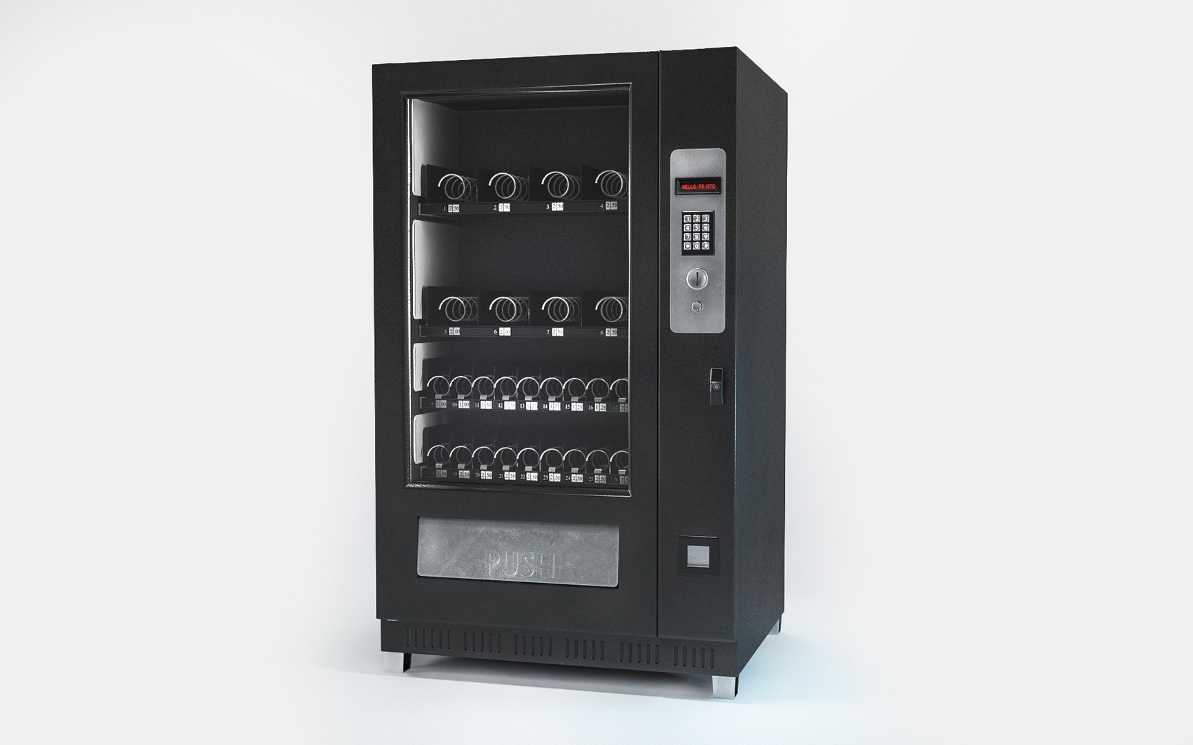 Vending Machine 3D Model - TurboSquid 1637842