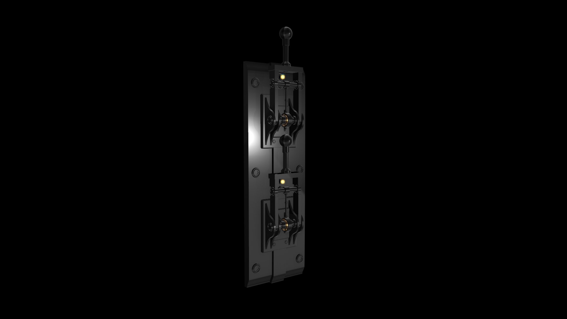 3D METROPOLITAN DUAL POWER SWITCH - TurboSquid 2022145