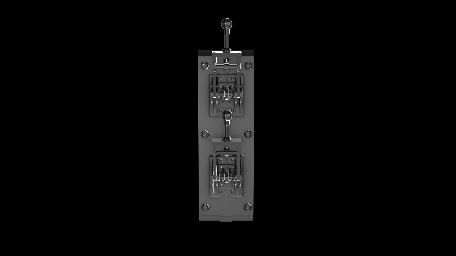 3D METROPOLITAN DUAL POWER SWITCH - TurboSquid 2022145