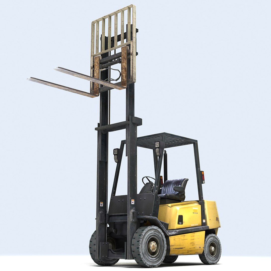 Forklift Generic 3d Model