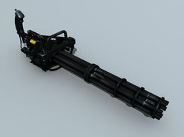 3D Minigun Models | TurboSquid