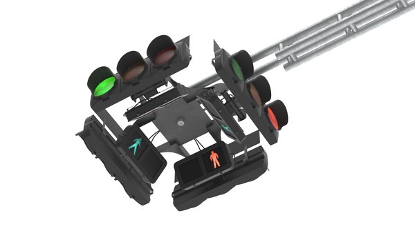 modelo 3d Semáforo - TurboSquid 1936044
