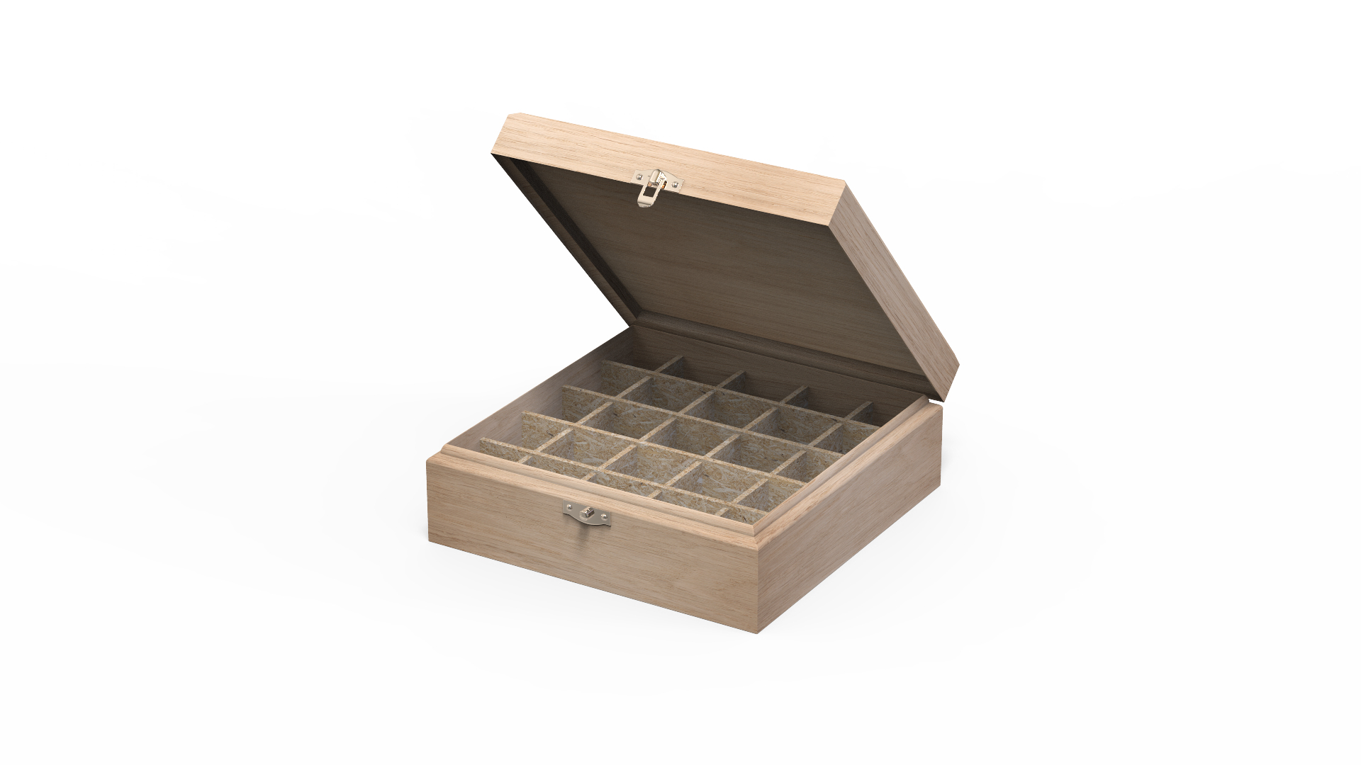 Wooden Storage Box 3D Model - TurboSquid 1601173