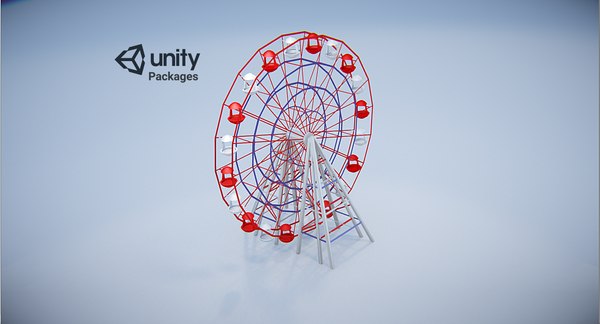 3D carousel wheel noria 4k - TurboSquid 1426192