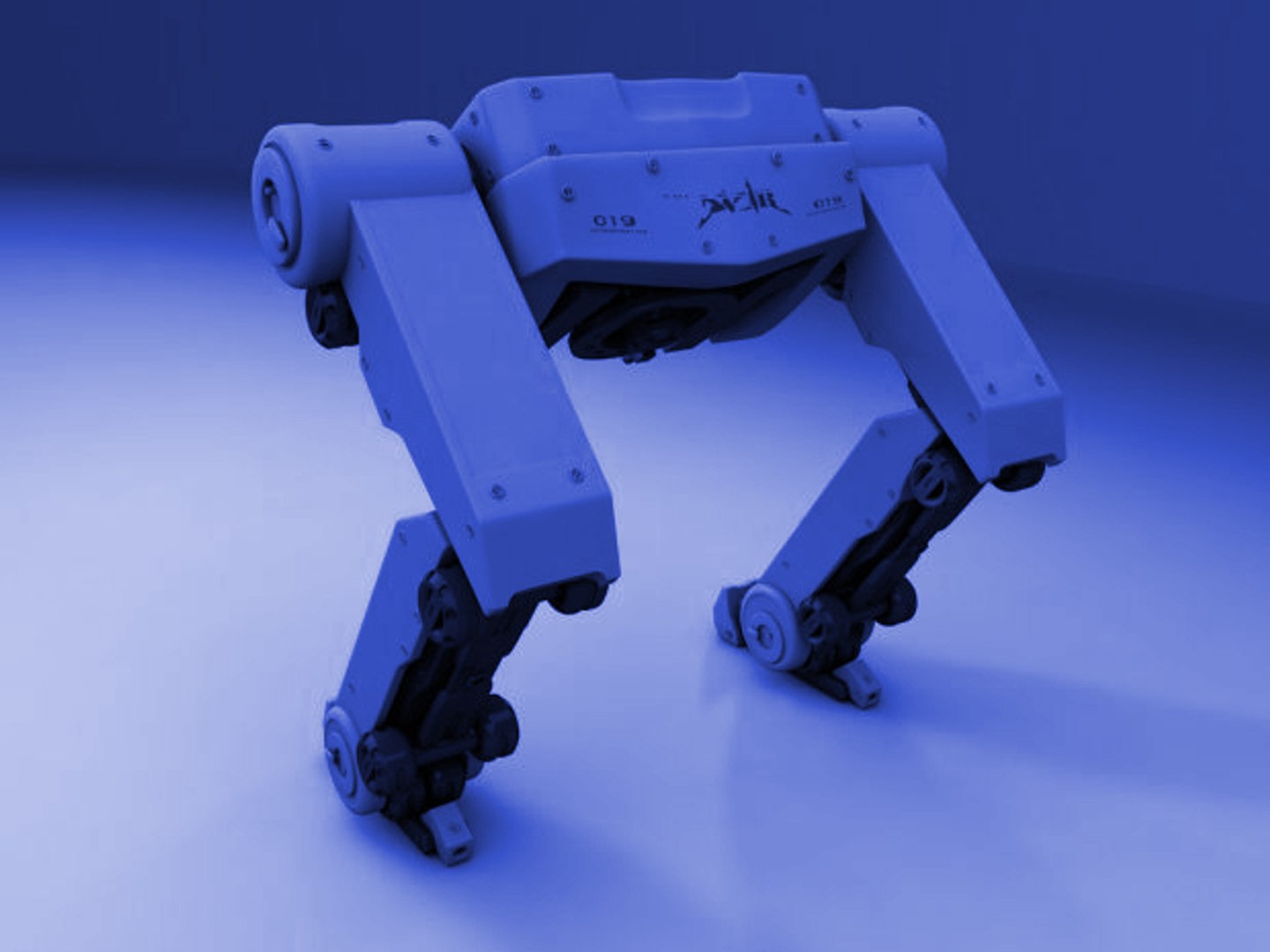 Legs Robot 3D Model - TurboSquid 1262381