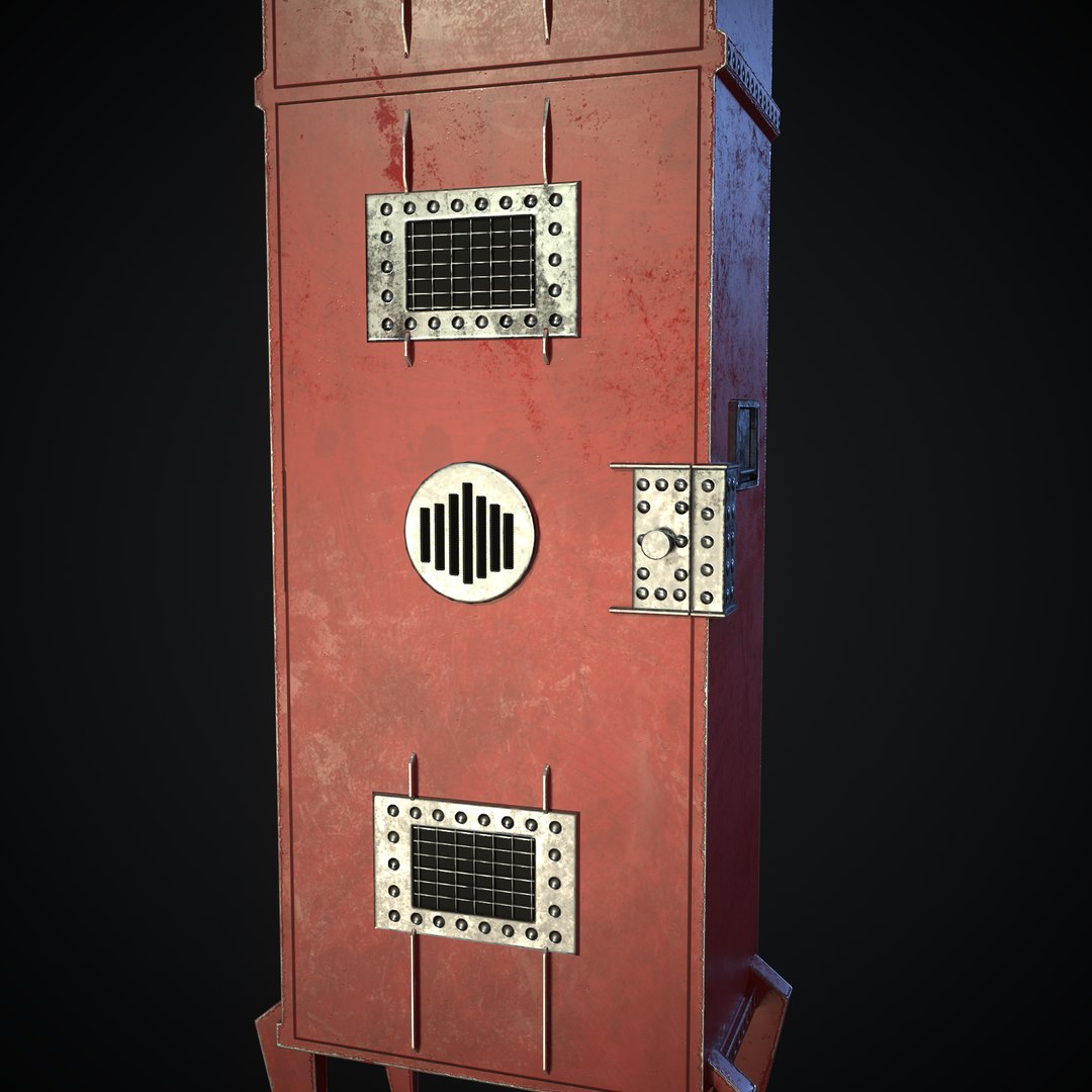 Steempunk Locker 3D Model - TurboSquid 1849810