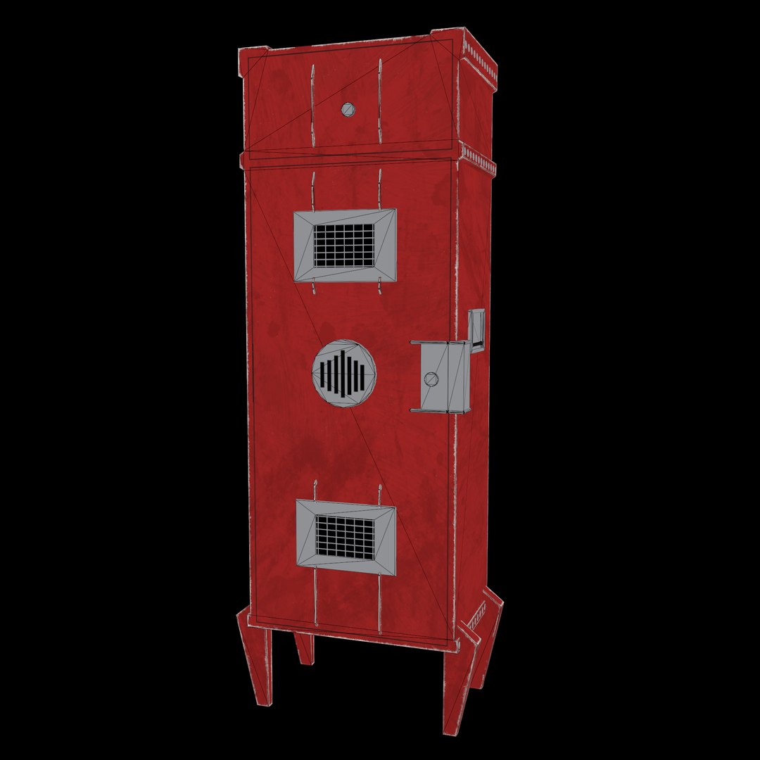 Steempunk Locker 3D Model - TurboSquid 1849810