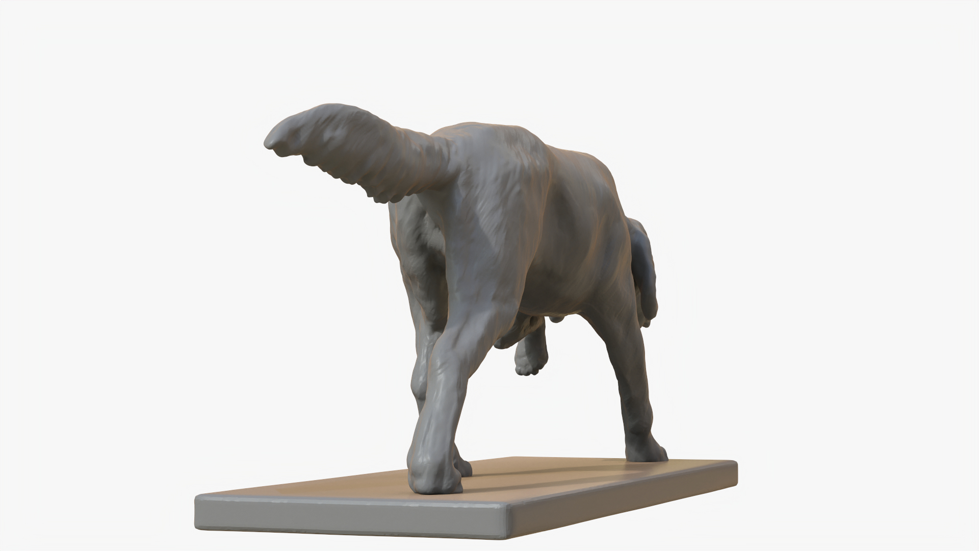 Dog Sculpture 3D - TurboSquid 1917108