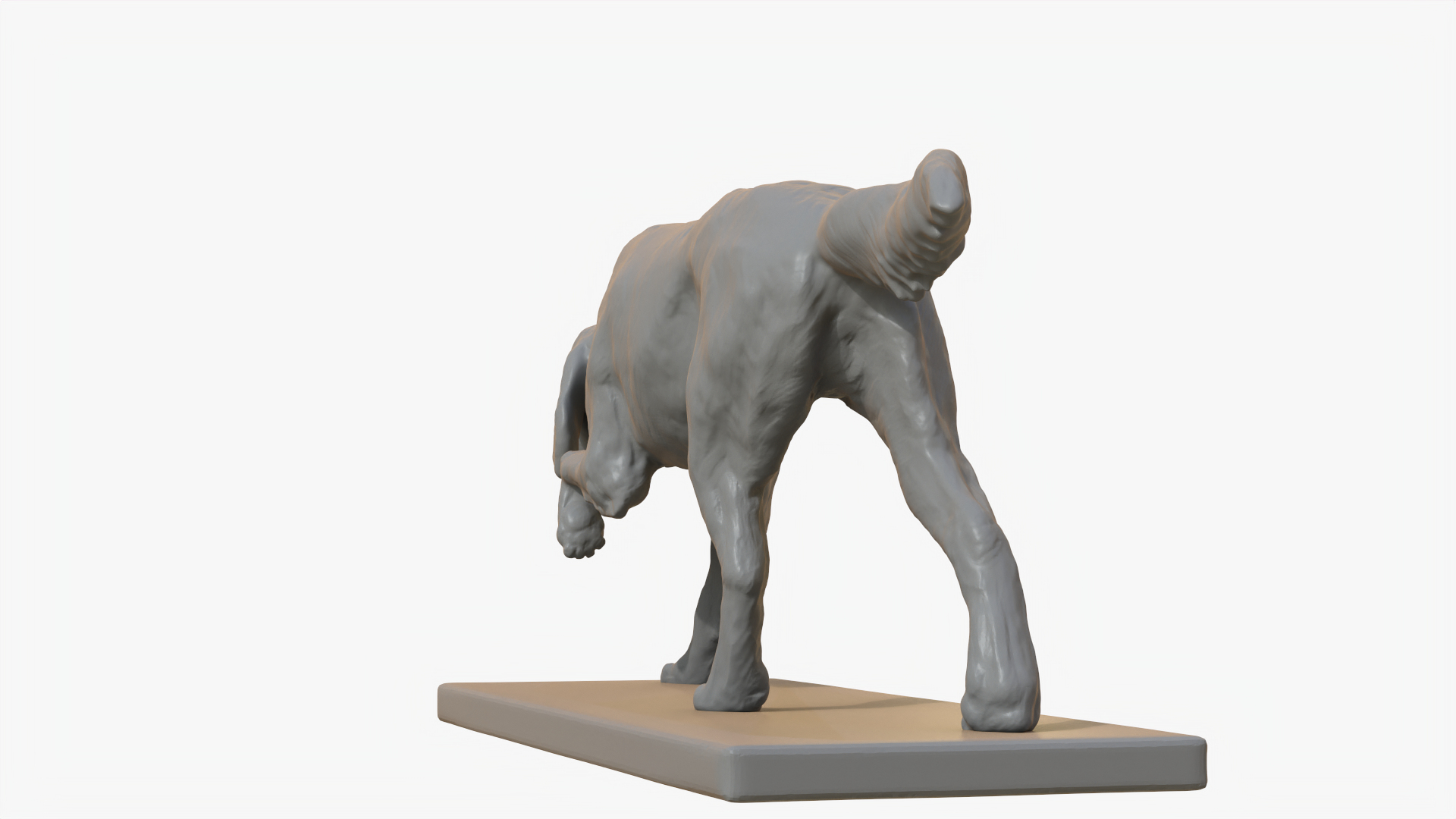 Dog Sculpture 3D - TurboSquid 1917108