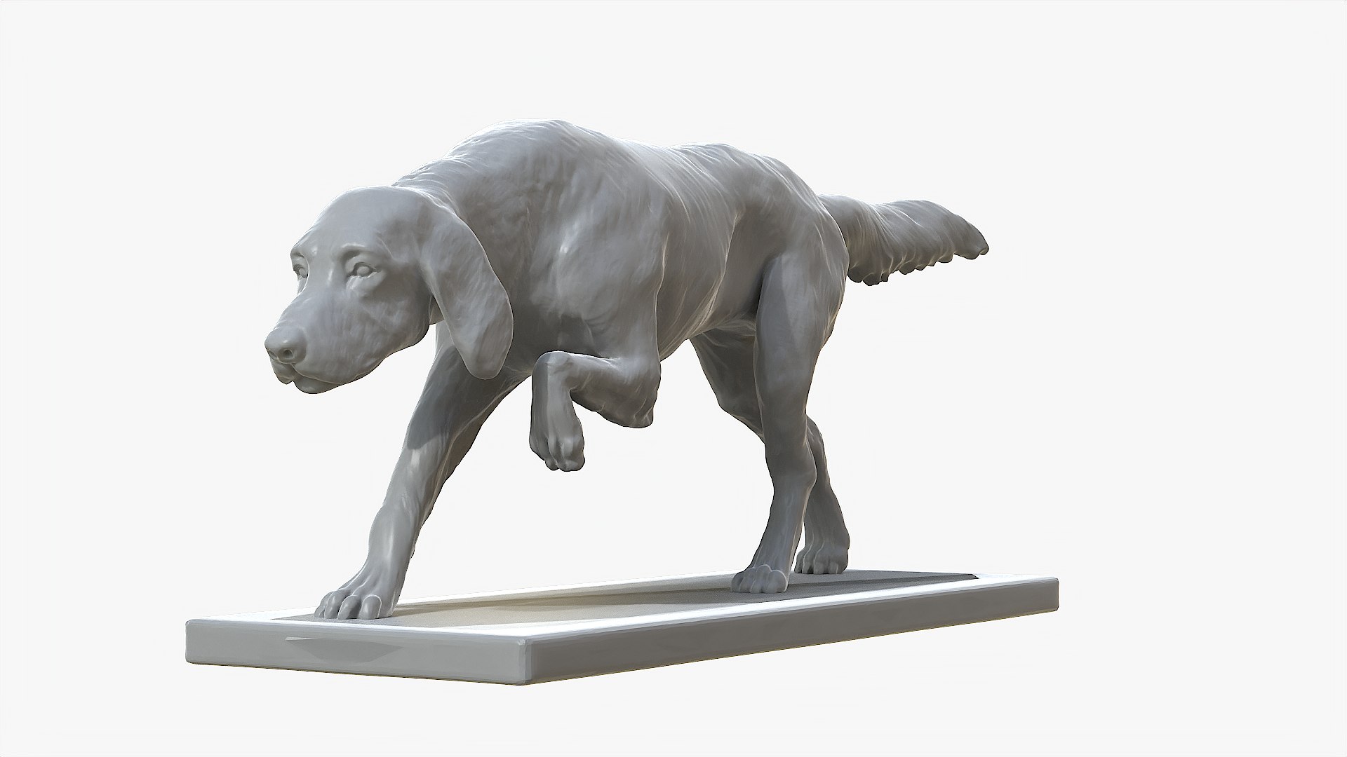 Dog Sculpture 3D - TurboSquid 1917108