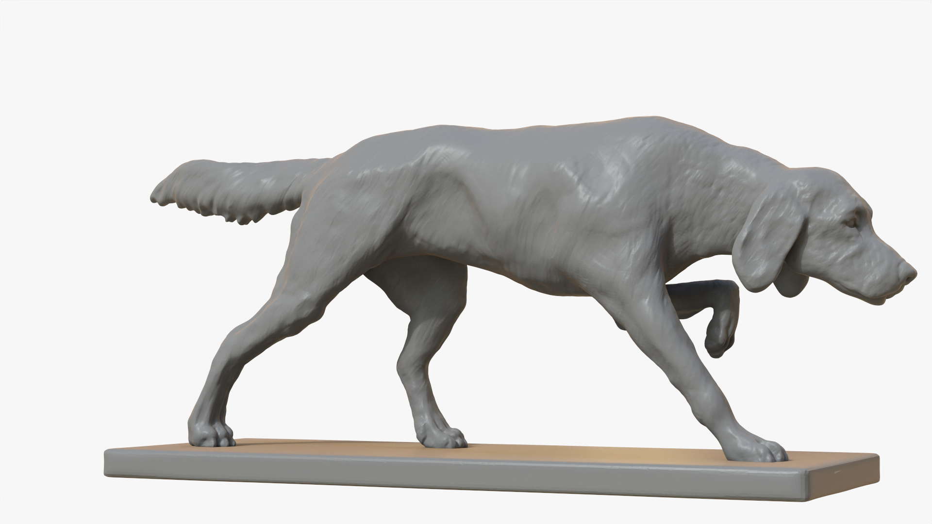 Dog Sculpture 3D - TurboSquid 1917108