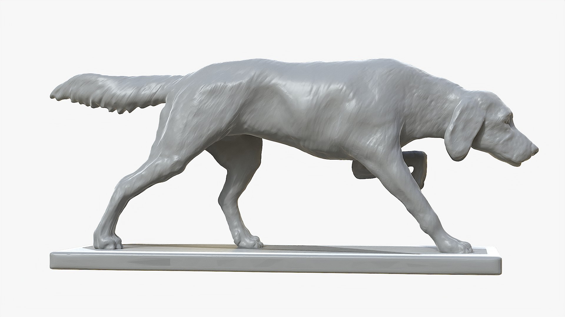 Dog Sculpture 3D - TurboSquid 1917108