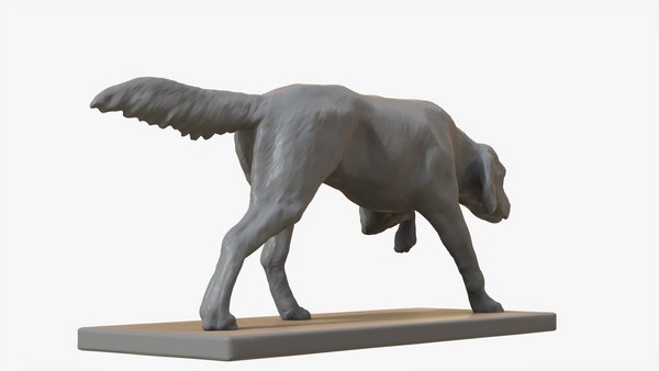 Dog Sculpture 3D - TurboSquid 1917108