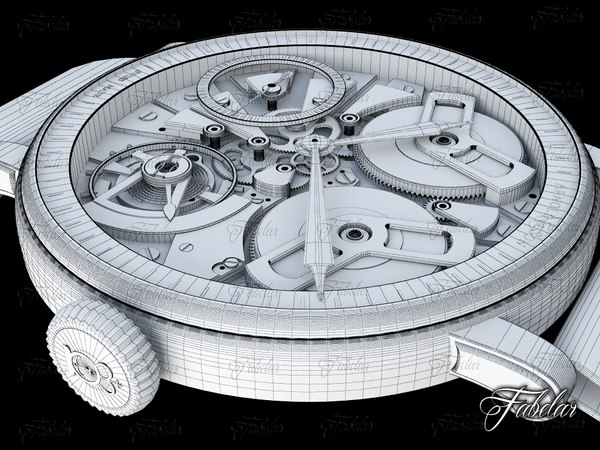 obj watch mechanism wristwatch