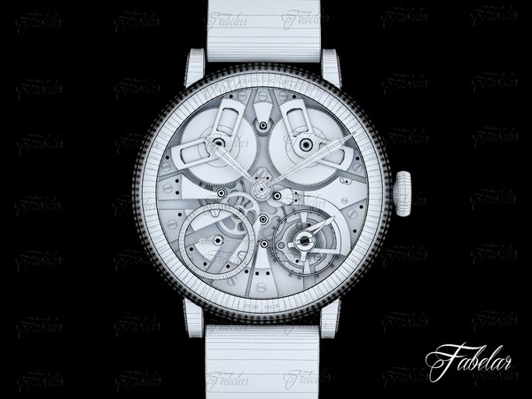 obj watch mechanism wristwatch