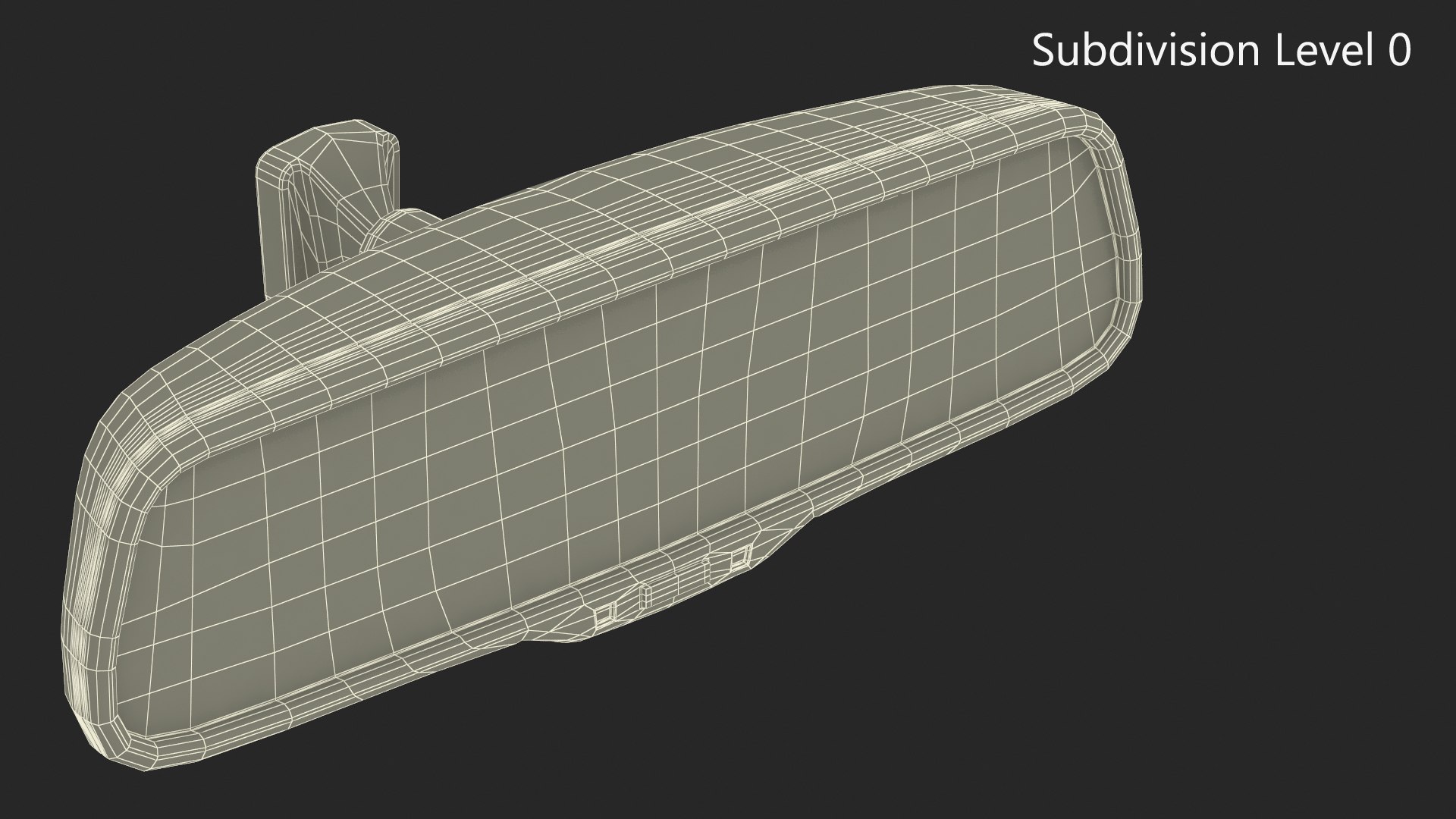 3D Auto Dimming Rear View Mirror - TurboSquid 1991178