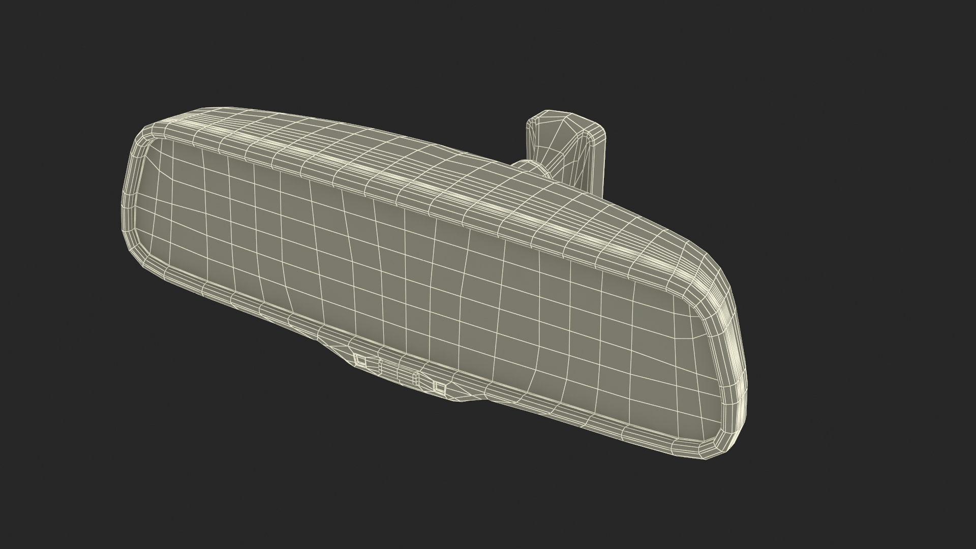 3D Auto Dimming Rear View Mirror - TurboSquid 1991178