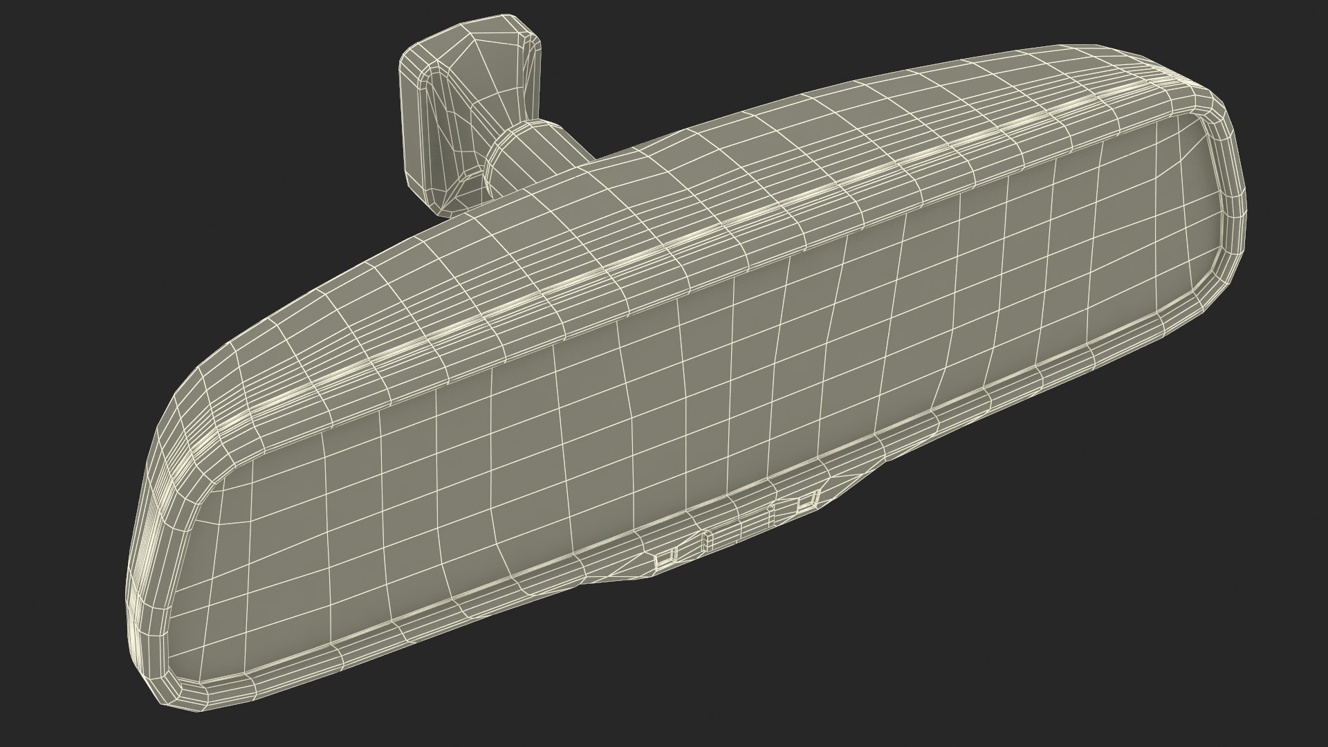 3D Auto Dimming Rear View Mirror - TurboSquid 1991178