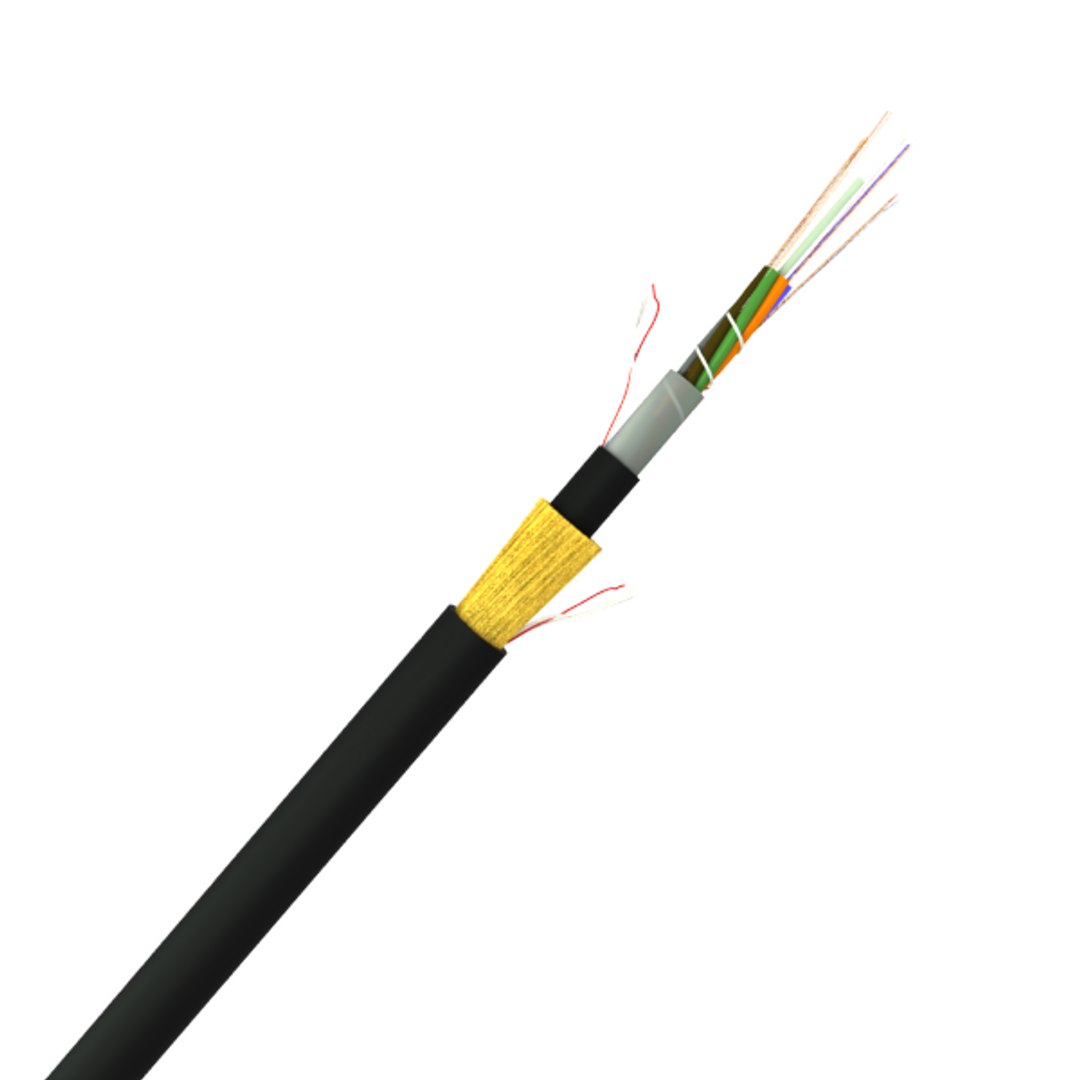 Cable Fiber Optic 3d Model