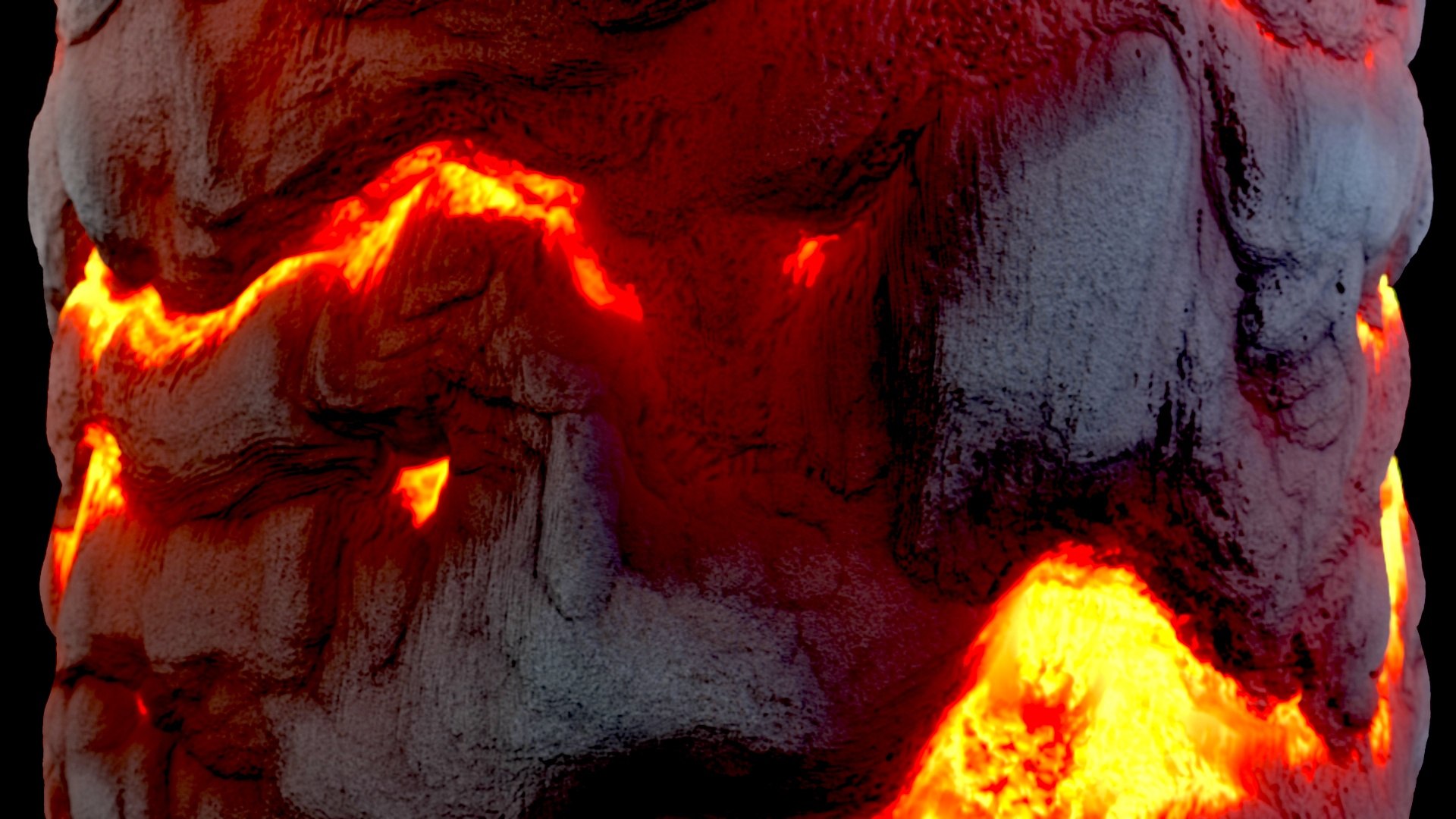 3D Lava Seamless Substance PBR Material And Textures - TurboSquid 2408748