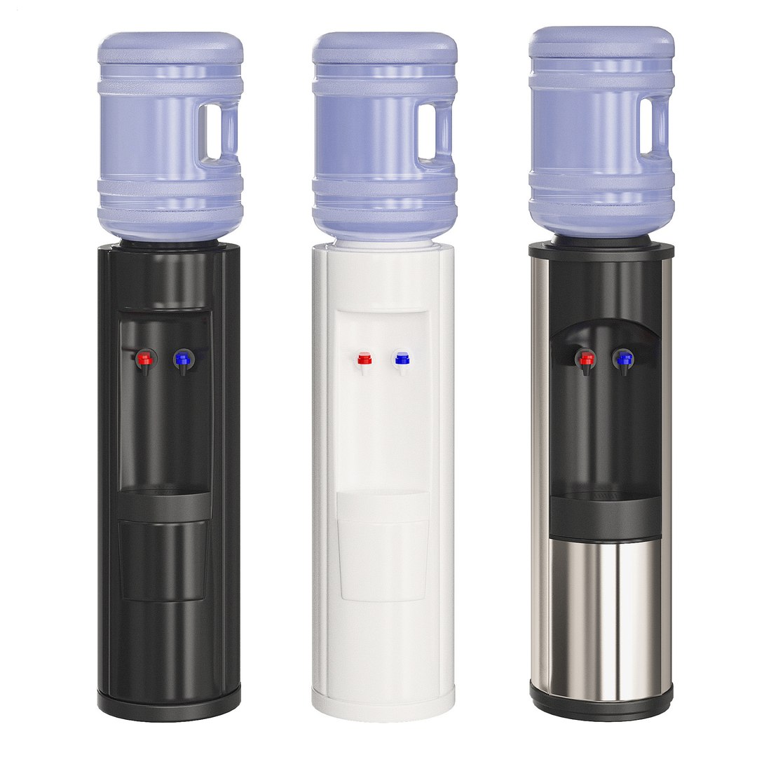 Water coolers model - TurboSquid 1448860