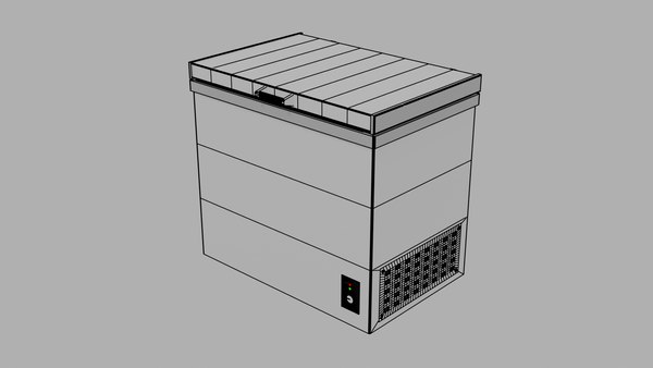 Chest Freezer 3D - TurboSquid 1770008