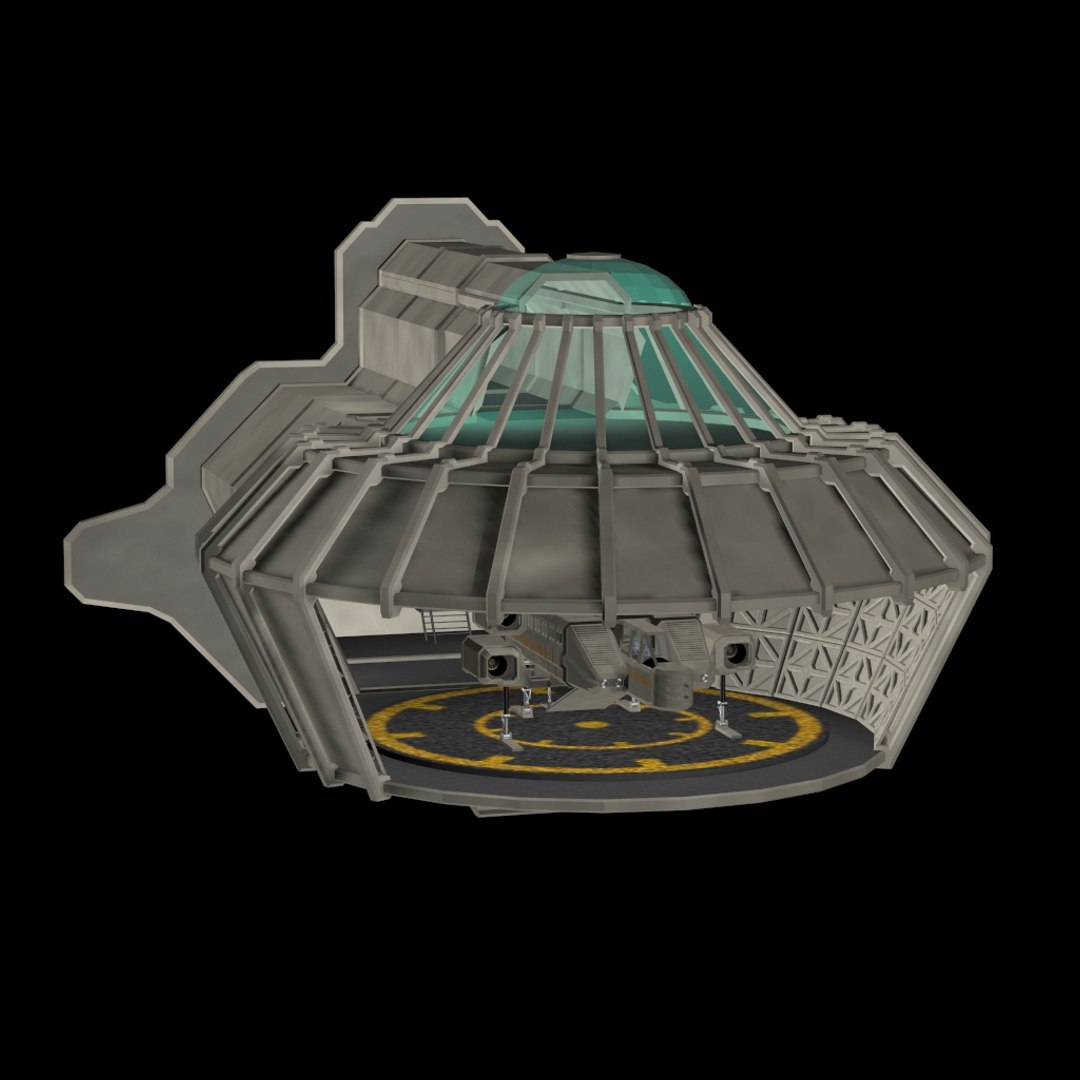 Ss3 Spaceship Interior 3d Model